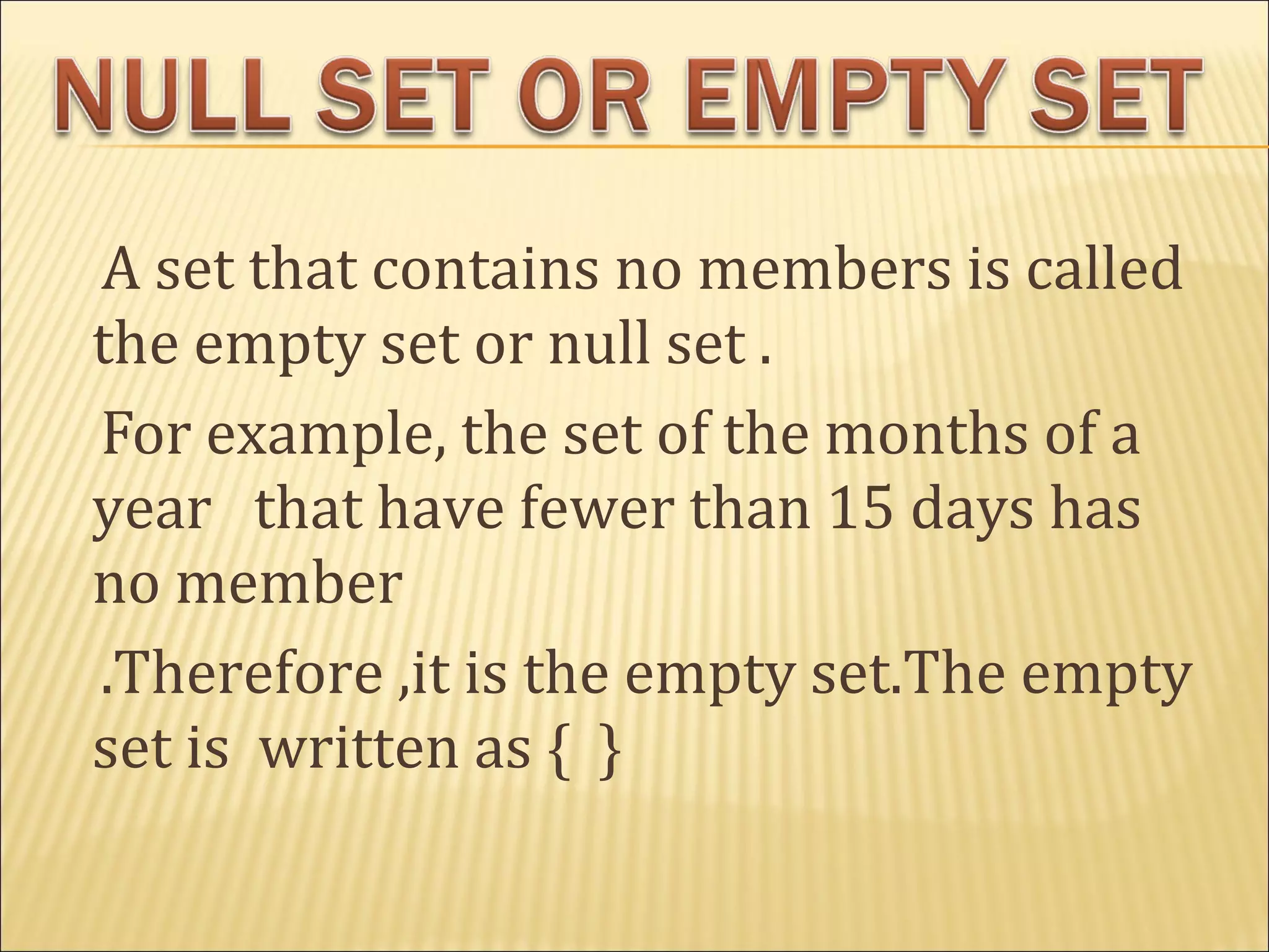 Maths Project 11 class(SETS) | PPT