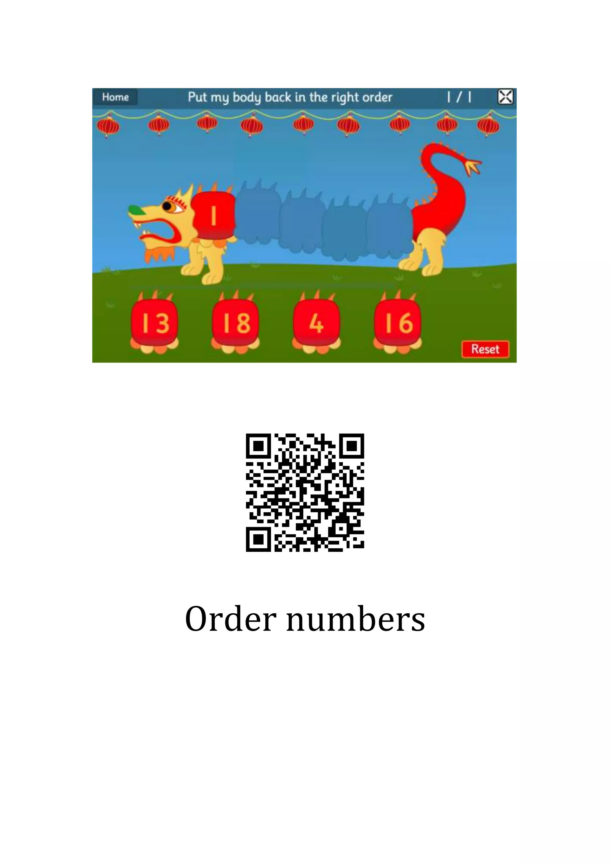 Maths qr codes slideshare | DOCX