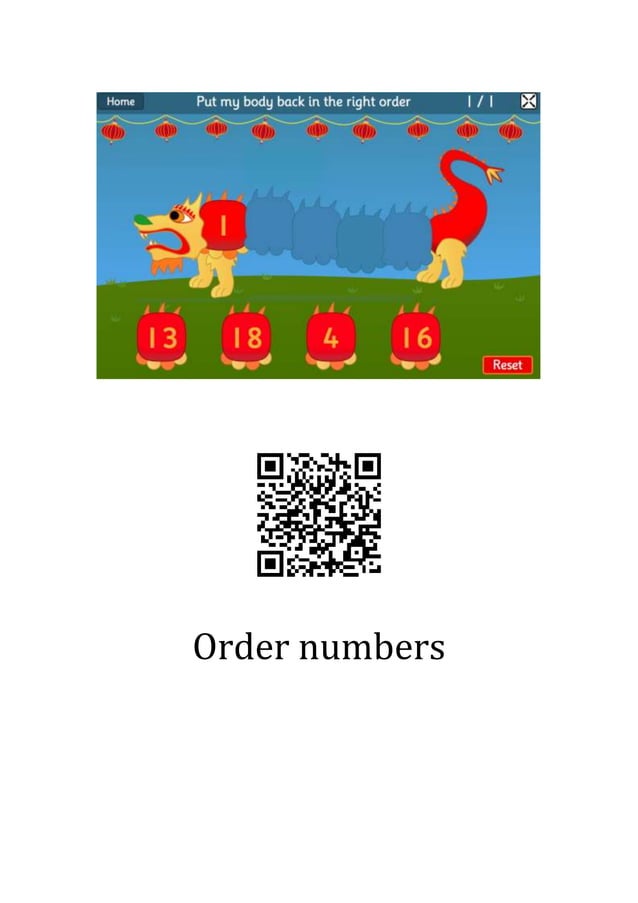 Maths qr codes slideshare | DOCX