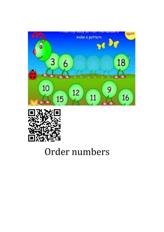 Maths qr codes slideshare | DOCX
