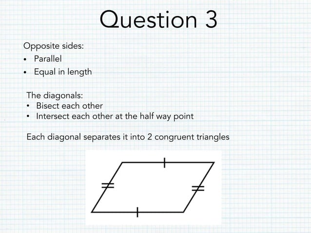 Maths quadrilateral presentation | PPT