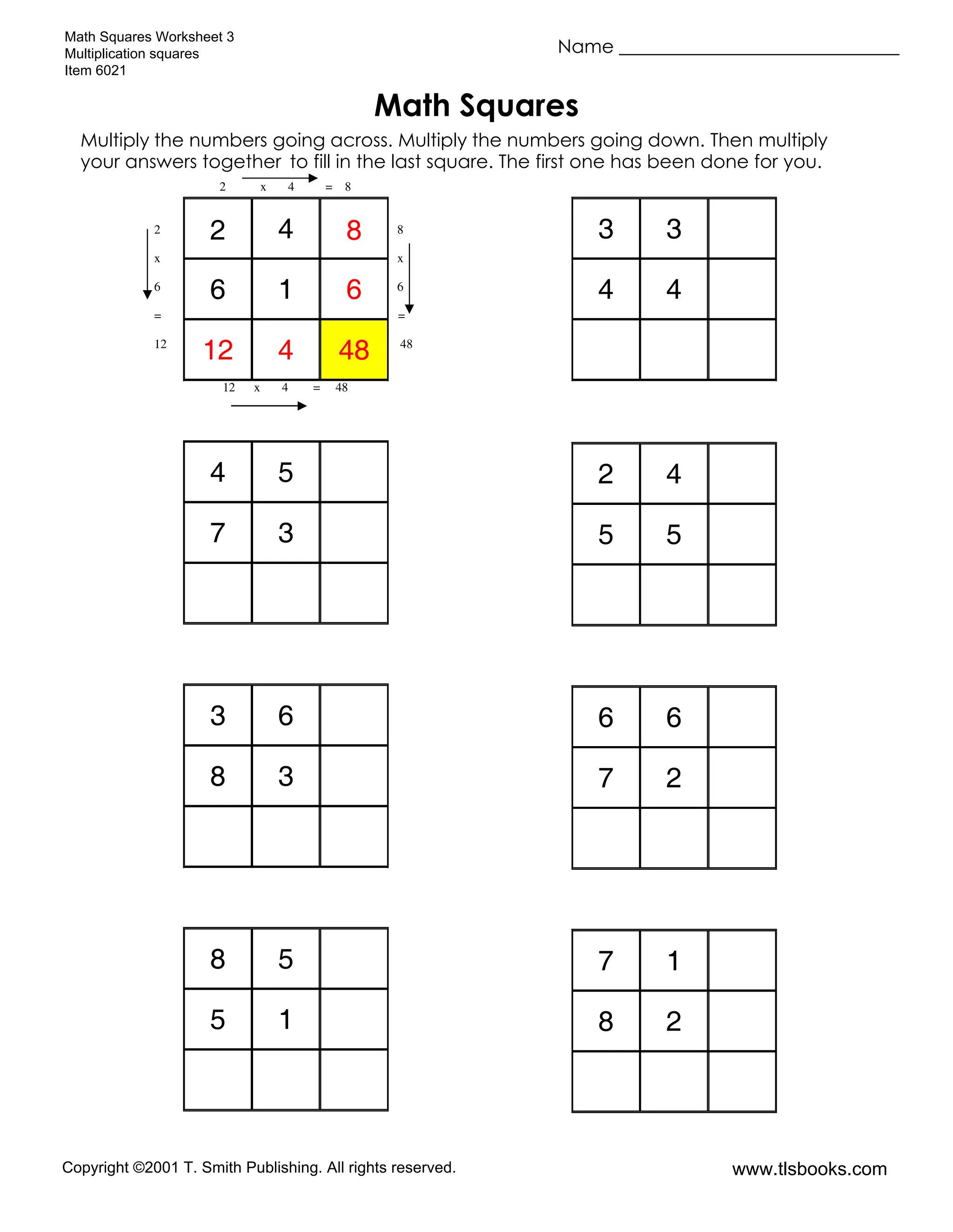 Mathsquares3 | PDF