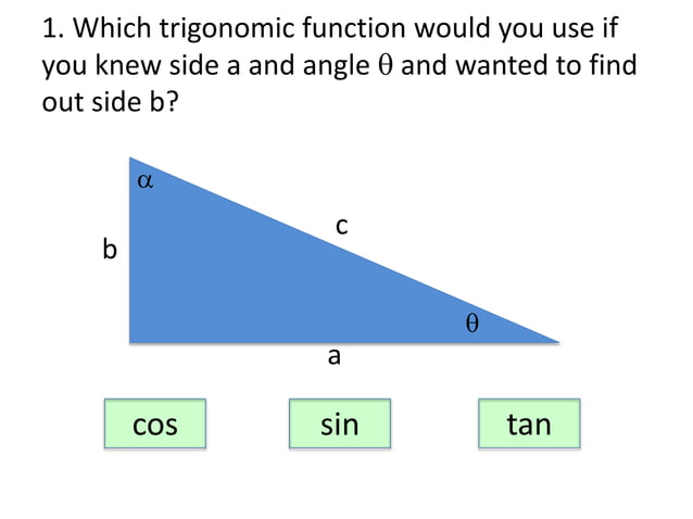 Maths quiz trigonometry | PPTX