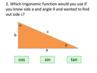 Maths quiz trigonometry | PPTX