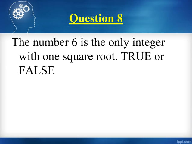 Maths quiz for class 10 | PPTX | Science