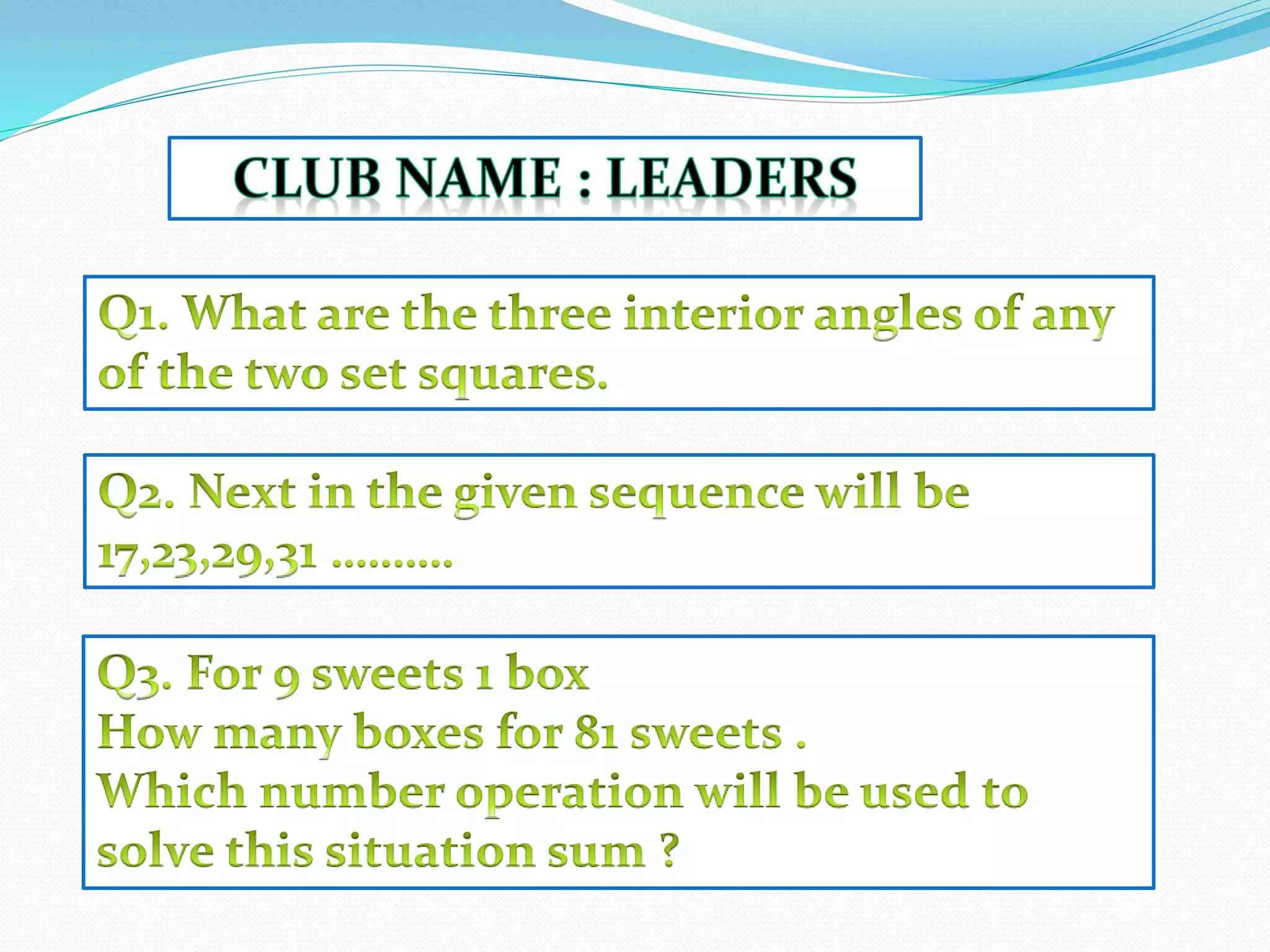 Maths quiz grade 6 final round | PPTX