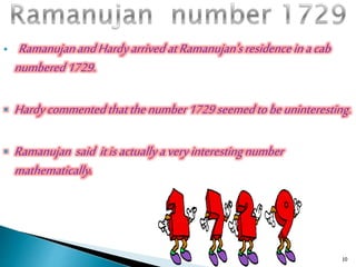 Maths ramanujan | PPT
