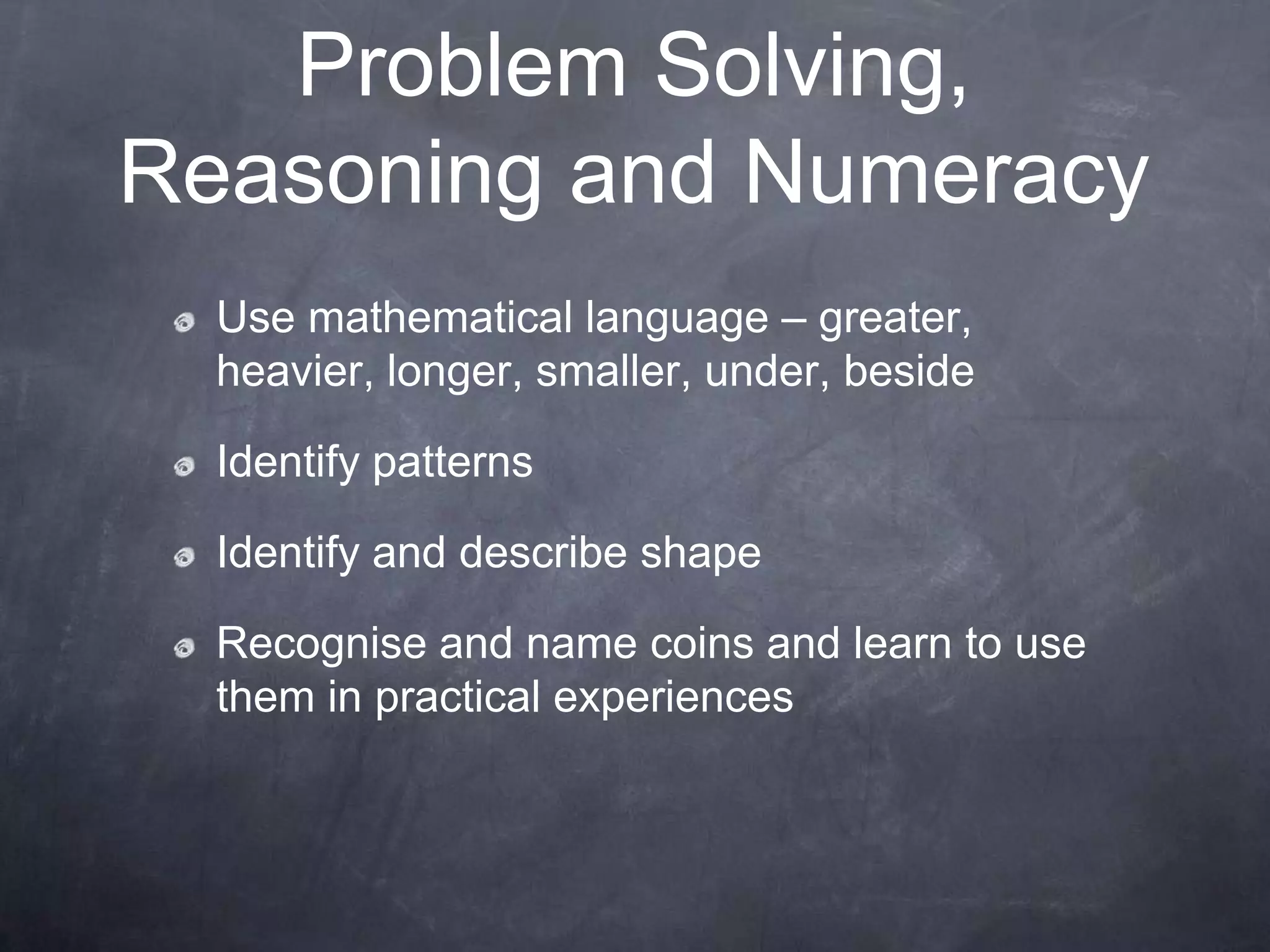 Maths reception presentation 1 | PPT