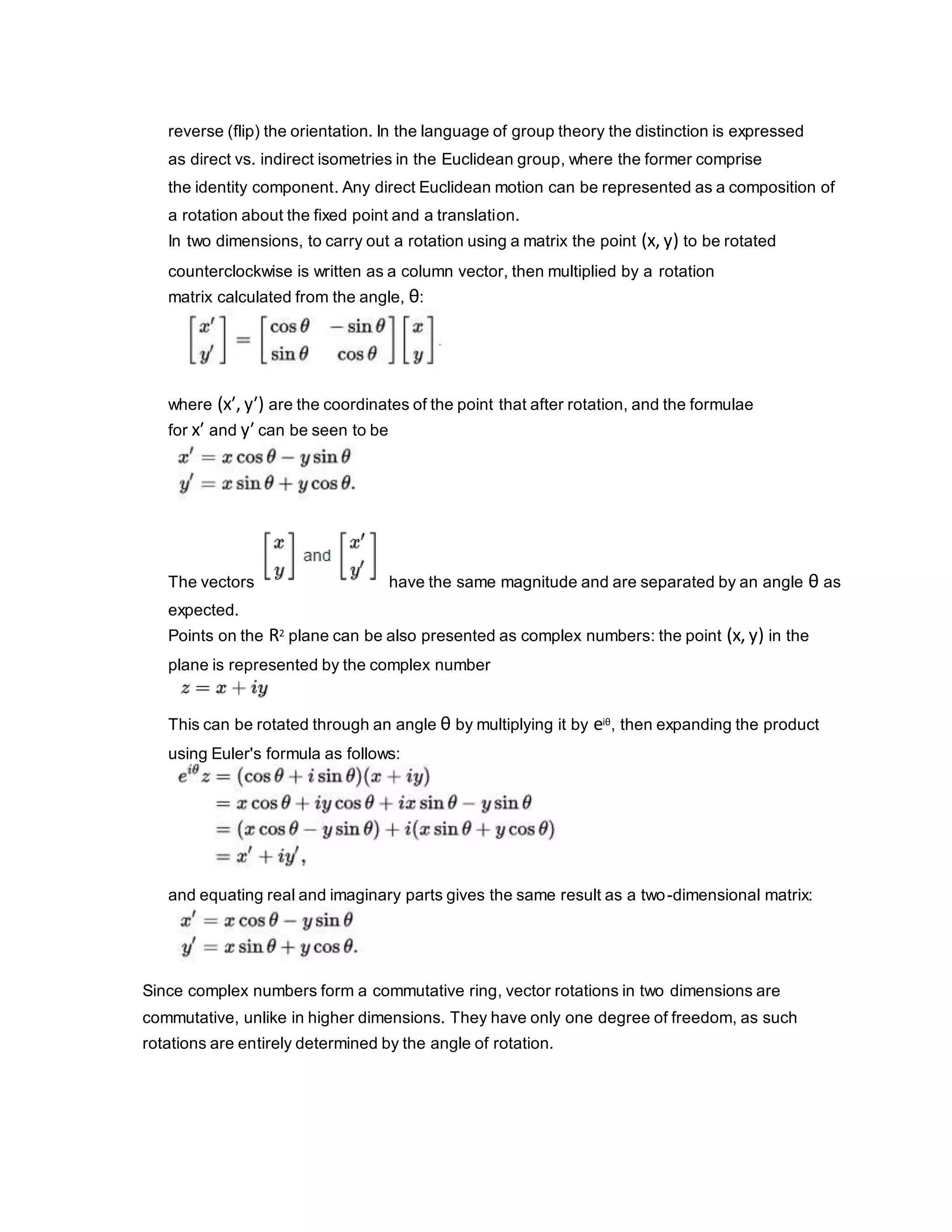Reflection, Scaling, Shear, Translation, and Rotation | DOCX