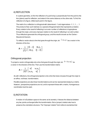 Reflection, Scaling, Shear, Translation, and Rotation | DOCX