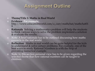 Maths Resource Folio @MyAssignmenthelp.com