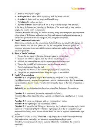 Maths sa 1 synopsis | PDF | Physics | Science