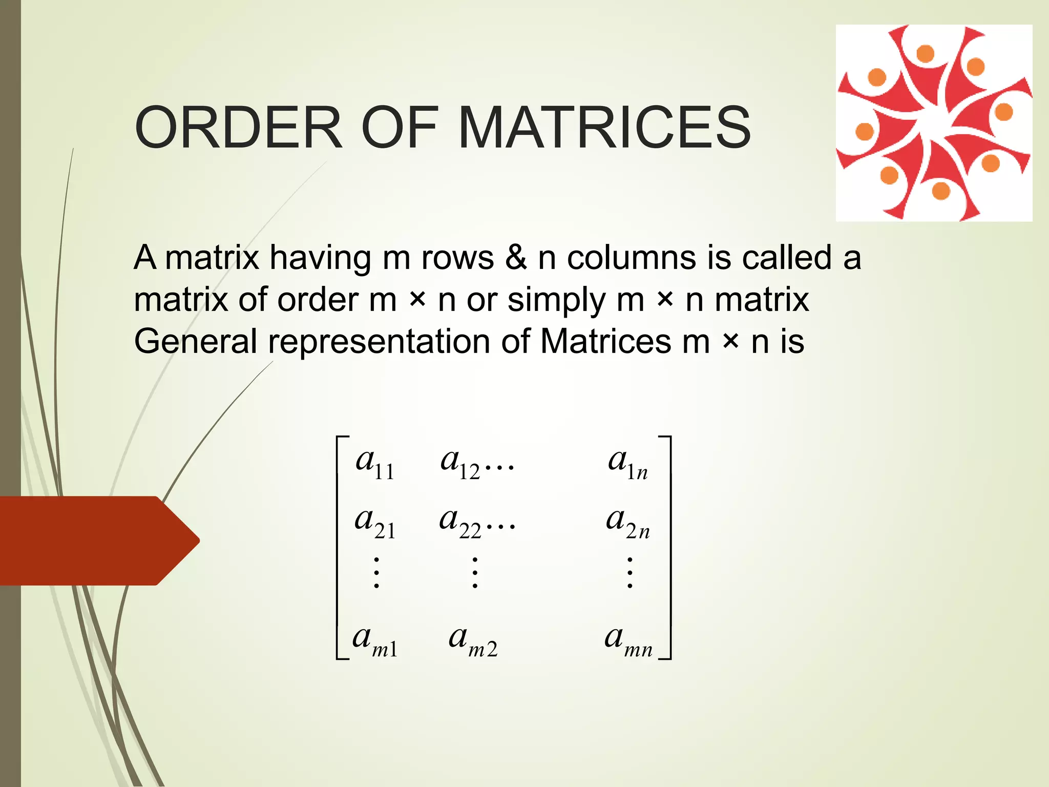 Matrix Algebra seminar ppt | PPTX