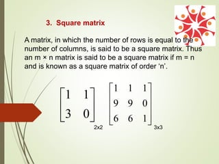 Matrix Algebra seminar ppt | PPTX