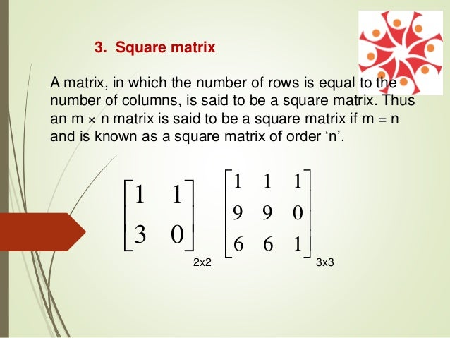 Matrix Algebra Seminar Ppt