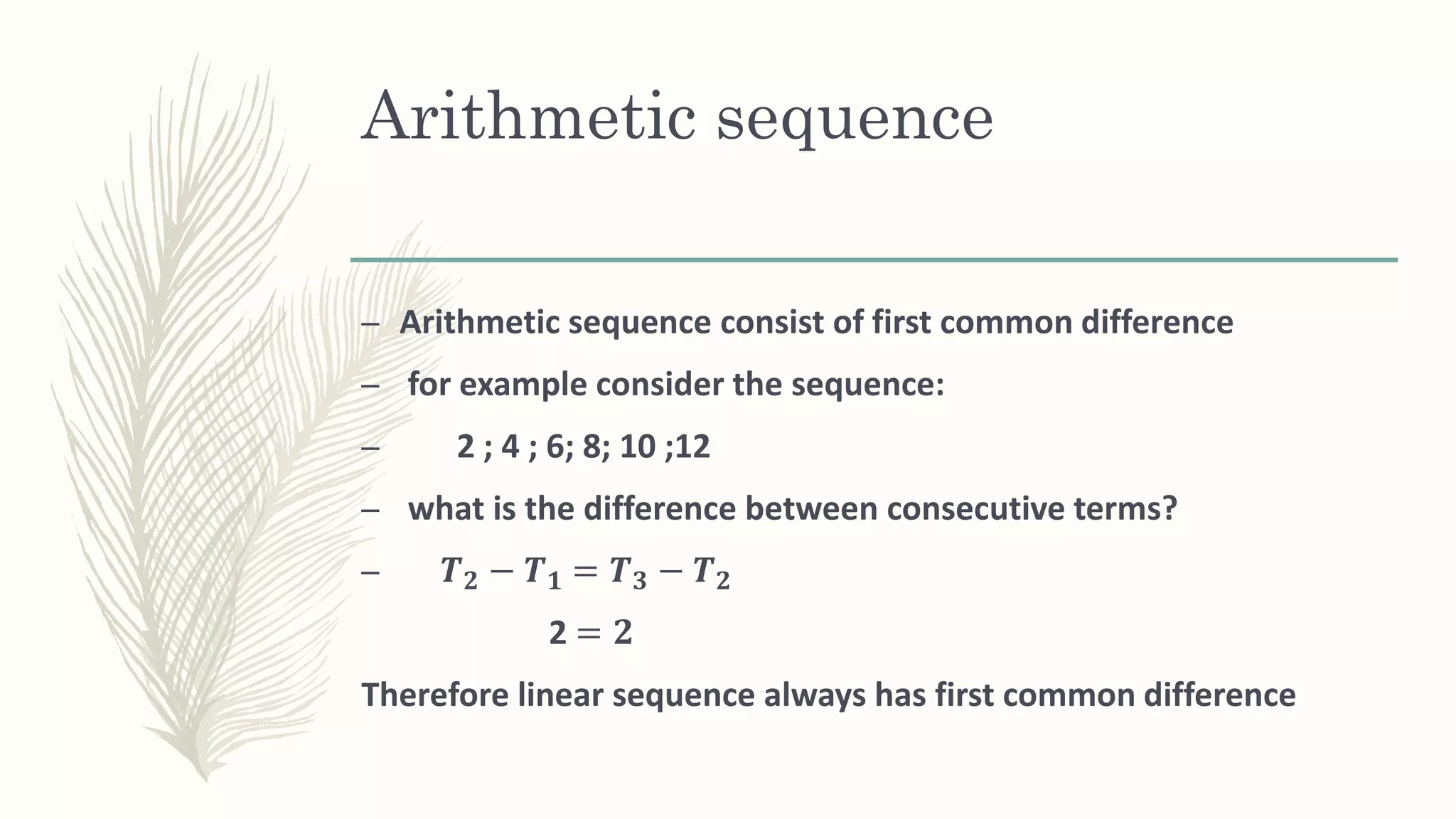 Maths sequence and series grade 12 boitlamo | PPTX