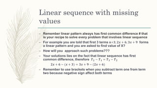 Maths sequence and series grade 12 boitlamo | PPTX
