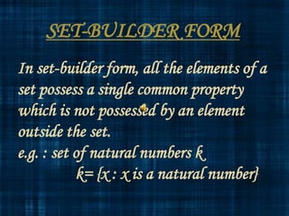 Maths sets ppt | PPTX