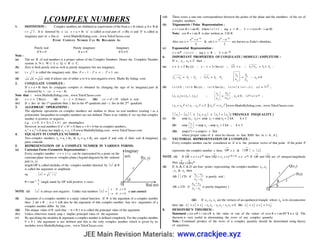 Maths short dhhdbrbdhd hdh hdb rh notes for JEE.pdf