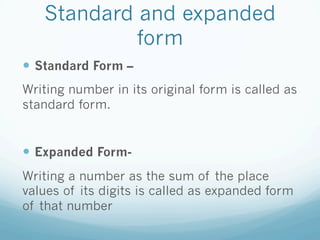 Standard form | PDF