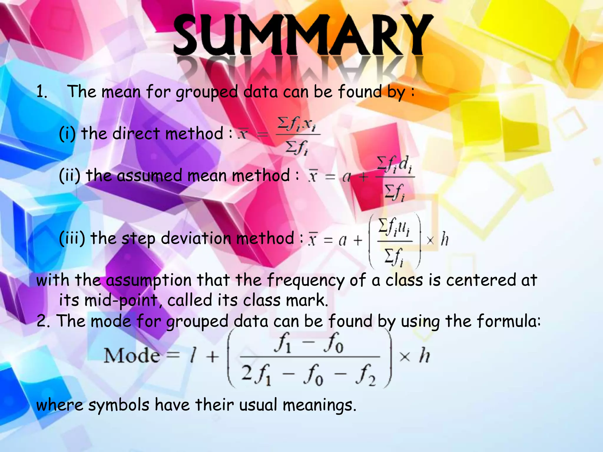 Maths statistcs class 10 | PPTX