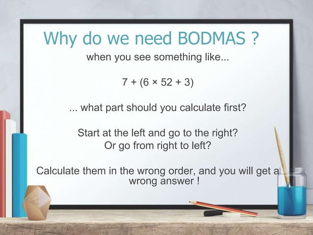 Bodmas | PPT