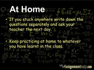 Math’s study tips - How to crack it with the help of Myassignmenthelp.com