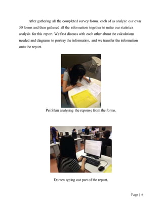 Maths survey report | DOCX