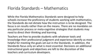Math Standards | PPTX