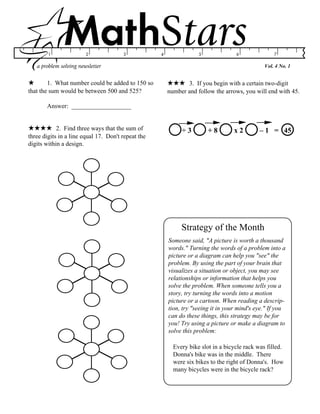 Math stars grade 4 | PDF