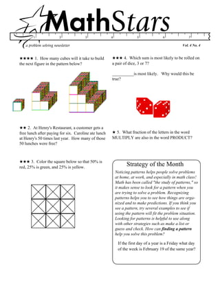 Math stars grade 4 | PDF