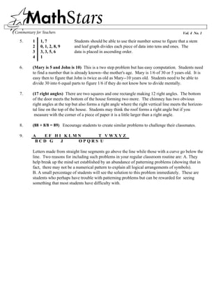 Math stars grade 4 | PDF