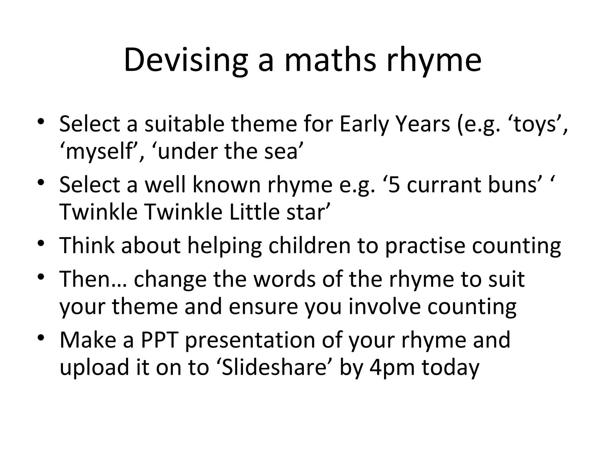 Northumbria_BA1_Maths Task | PPT