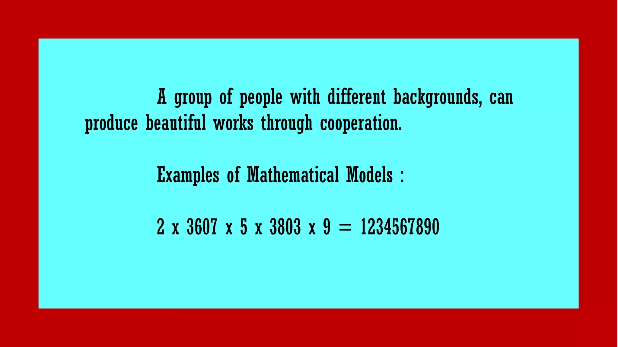 Math Statement Without Name Number & Without Symbol Number | PPT