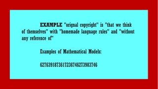 Math Statement Without Name Number & Without Symbol Number | PPT