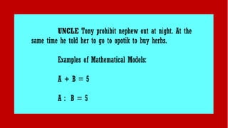 Math Statement Without Name Number & Without Symbol Number | PPT