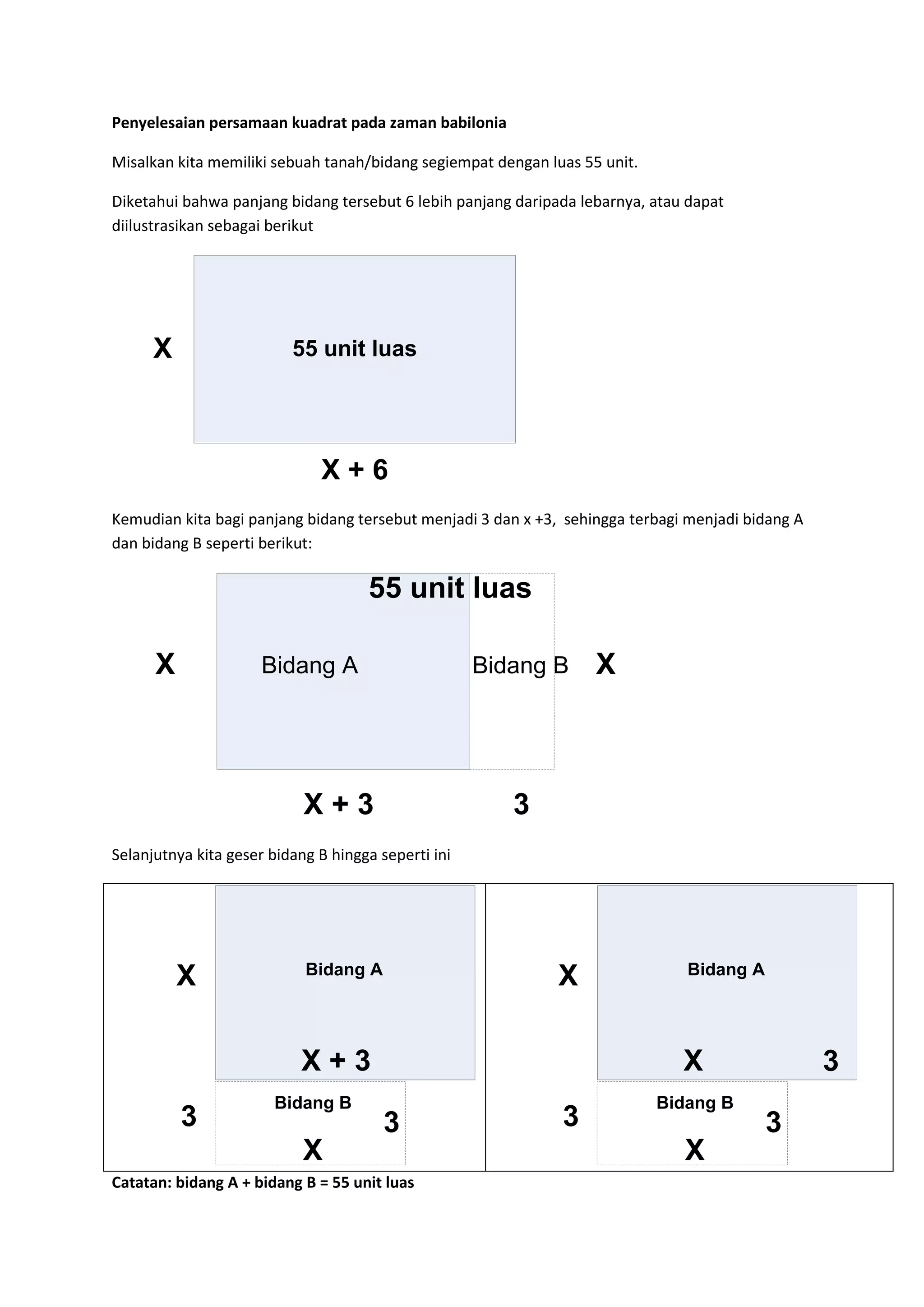 Mathstory 001 persamaan kuadrat (quadratic equation) | PDF