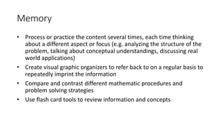 Math Strategies & Tools | PPTX