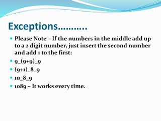Maths tricks -1 | PPTX
