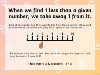 Math: count to subtract sunday - Monday week 1 | PPT