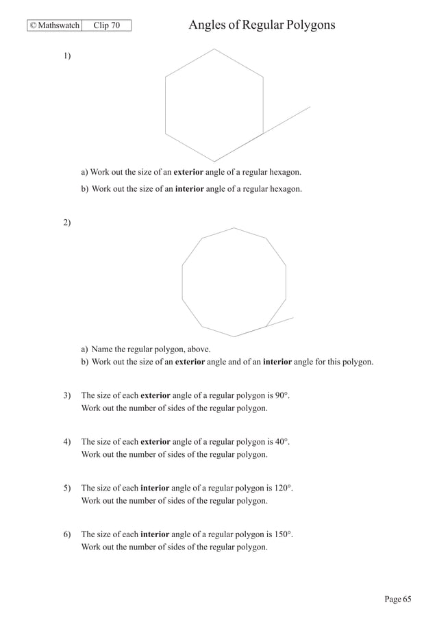 Maths Higher worksheets | PDF