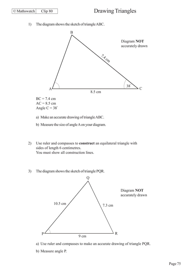 Maths Higher worksheets | PDF