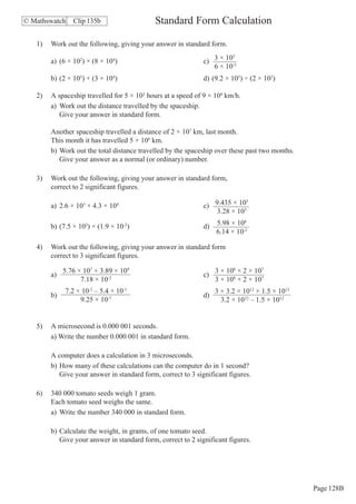 Maths Higher worksheets | PDF
