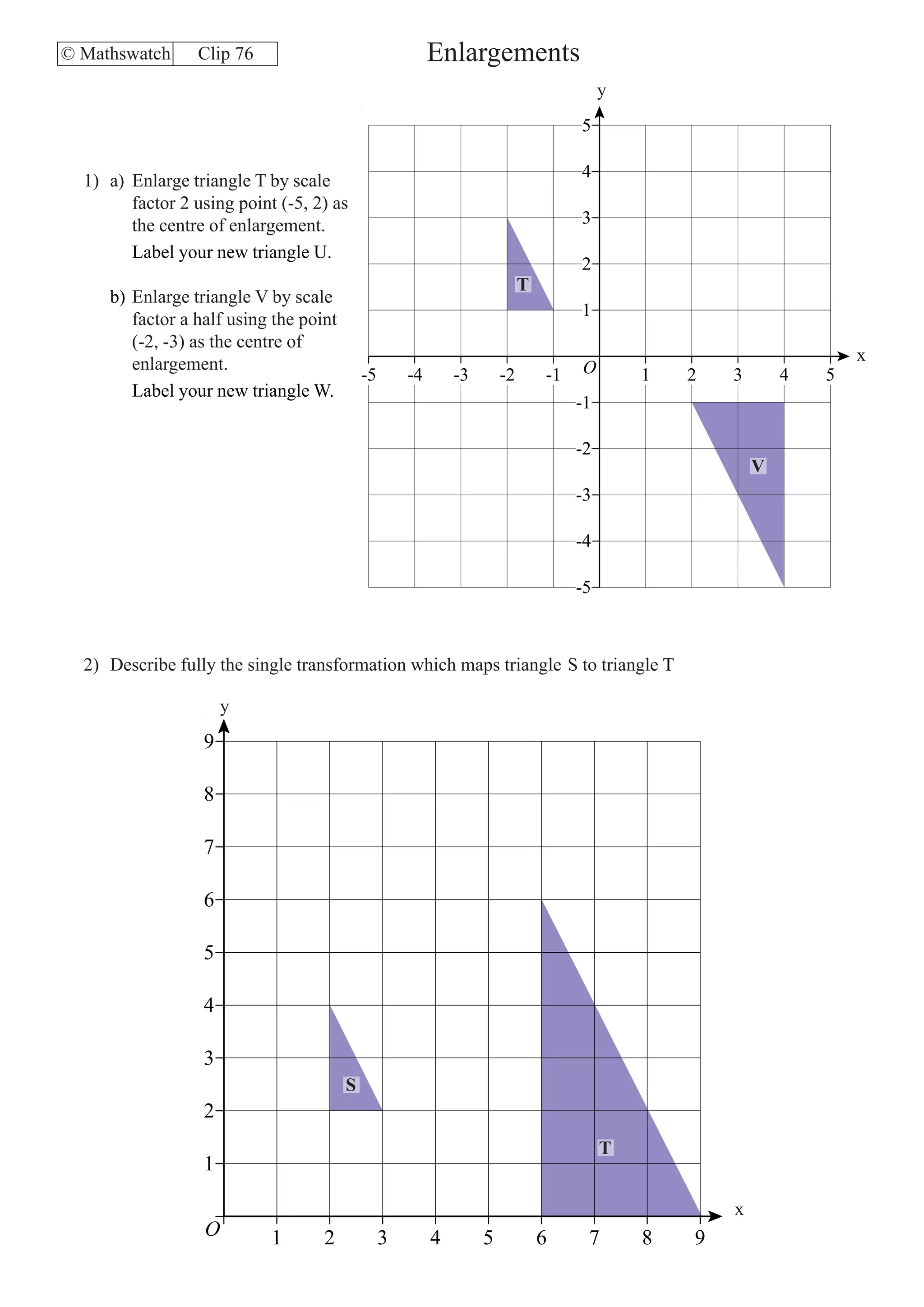 Maths watch worksheets sample | PDF