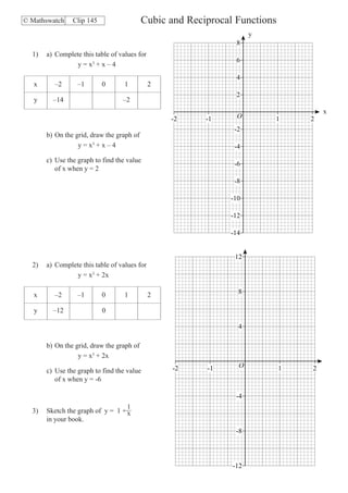 Maths watch worksheets sample | PDF