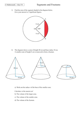 Maths watch worksheets sample | PDF