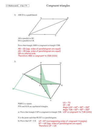 Maths watch worksheets sample | PDF