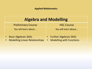 Applied Maths | PPTX