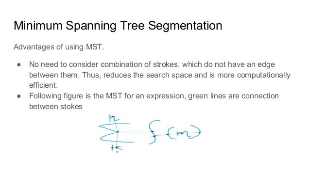 Math symbol recognition