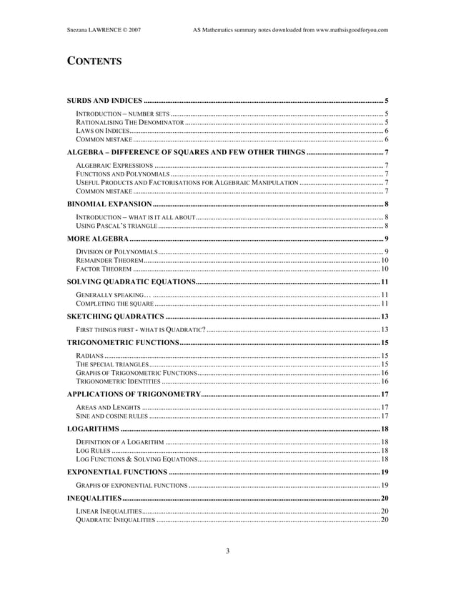 Math synthesis | PDF